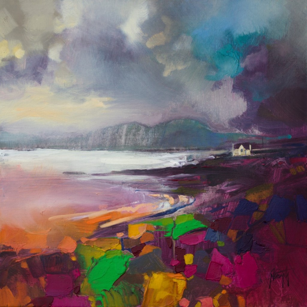 Broadford Shore Isle of Skye | Scottish landscape painting | Scott Naismith